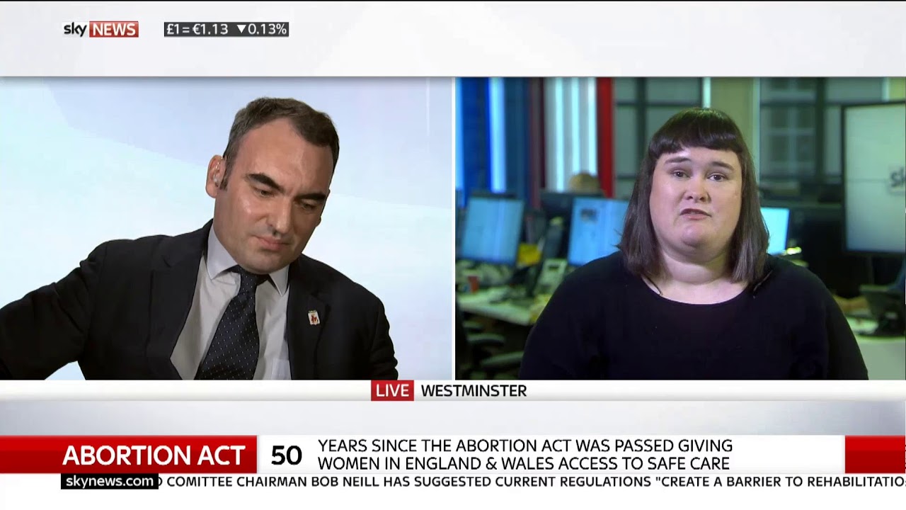 Abortion Rights: Anthony McCarthy vs Kerry Abel on Sky News - YouTube