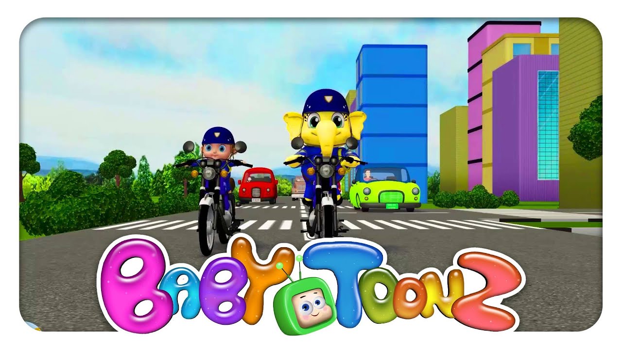 Vehicle Song | Best Nursery Rhymes Collection For Kids | Baby Toonz ...