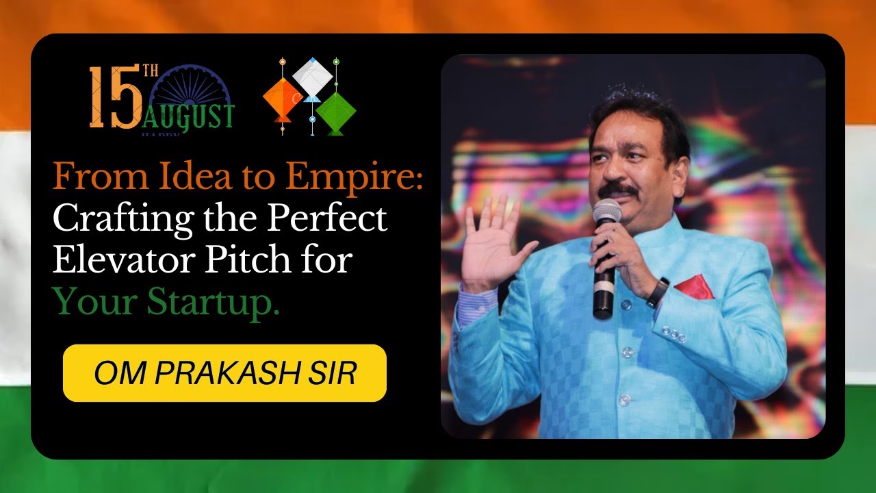 "From Idea to Empire : Crafting the Perfect Elevator Pitch for Your ...