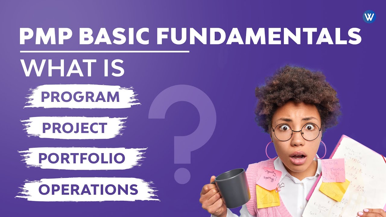 PMP Basic Fundamentals | What is Project, Program, Operations and ...