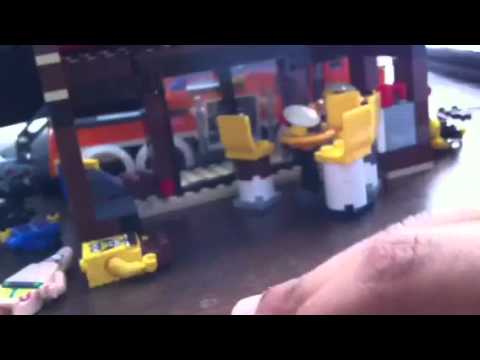 Lego SpongeBob meets a cyborg - YouTube