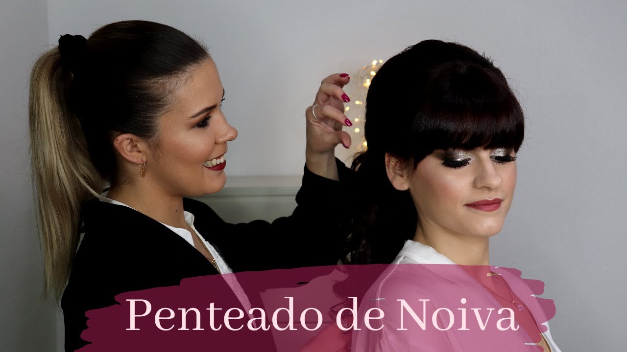 Penteado de Noiva 2020 | Inês Maria | ImagemDerm | Daniela Lourenço ...