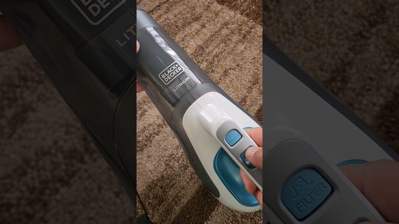 Black + Decker Hand Vacuum - YouTube