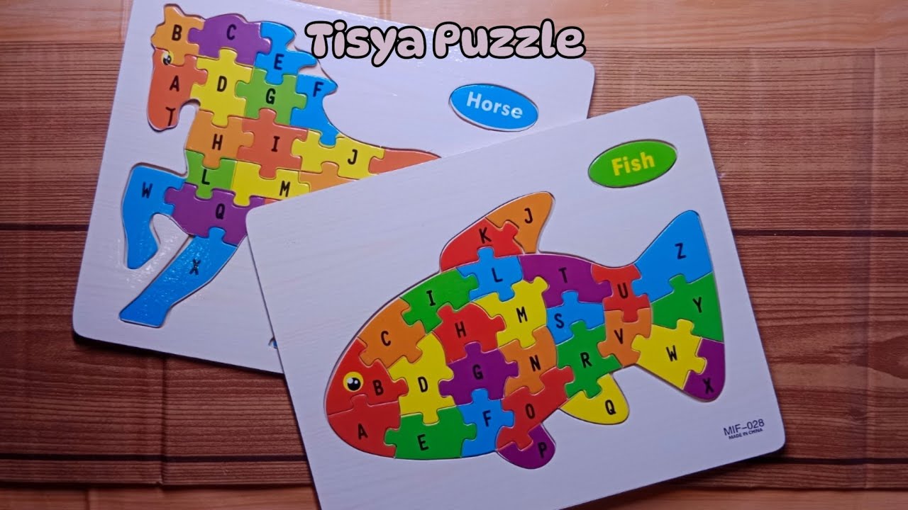 Puzzle Ikan dan Kuda | Bermain Seru Bersam @TisyaPuzzle - YouTube