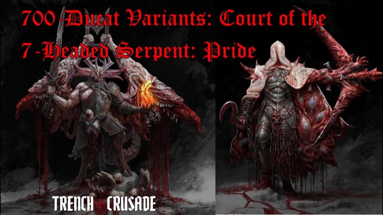 Trench Crusade Example Campaign Warbands & Breakdown: Court of the ...