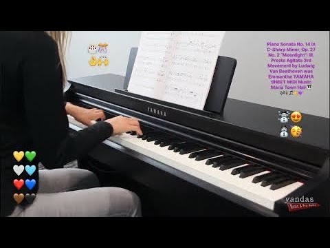 Moonlight Sonata 3rd Movement - Beethoven (Piano Tiles 2) | [Emmanthe]