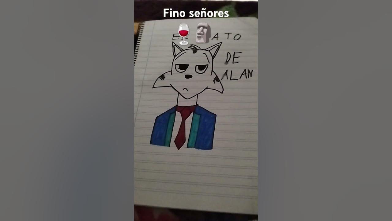 dibujo de El Gato De Alan - YouTube
