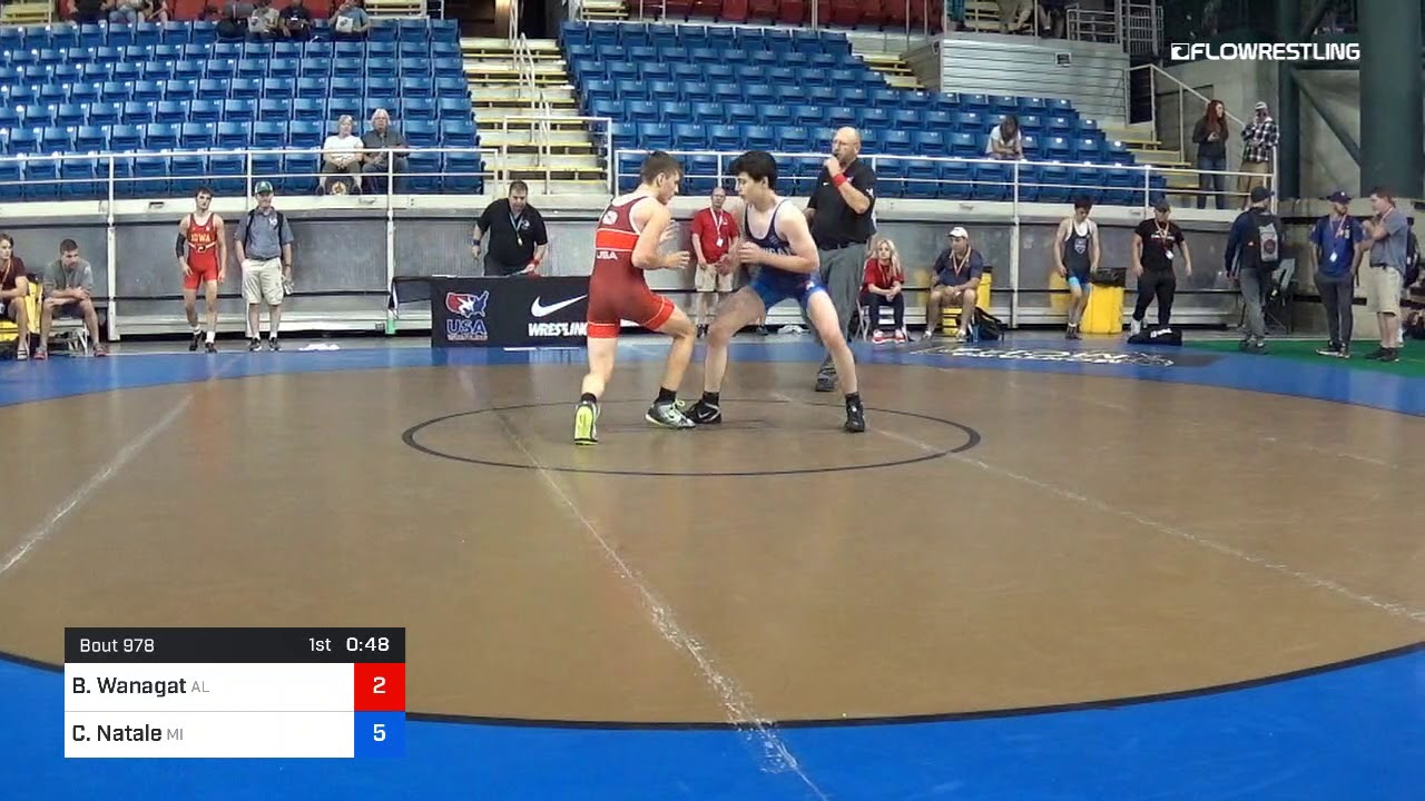 126 Lbs Cons 32 2 Bryce Wanagat Alabama Vs Caden Natale Michigan - YouTube