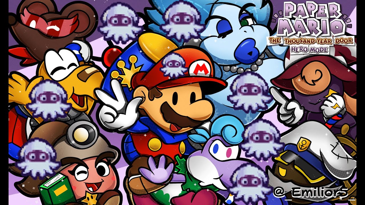 [English/Español] PAPER MARIO TTYD - HERO MODE! :D - YouTube