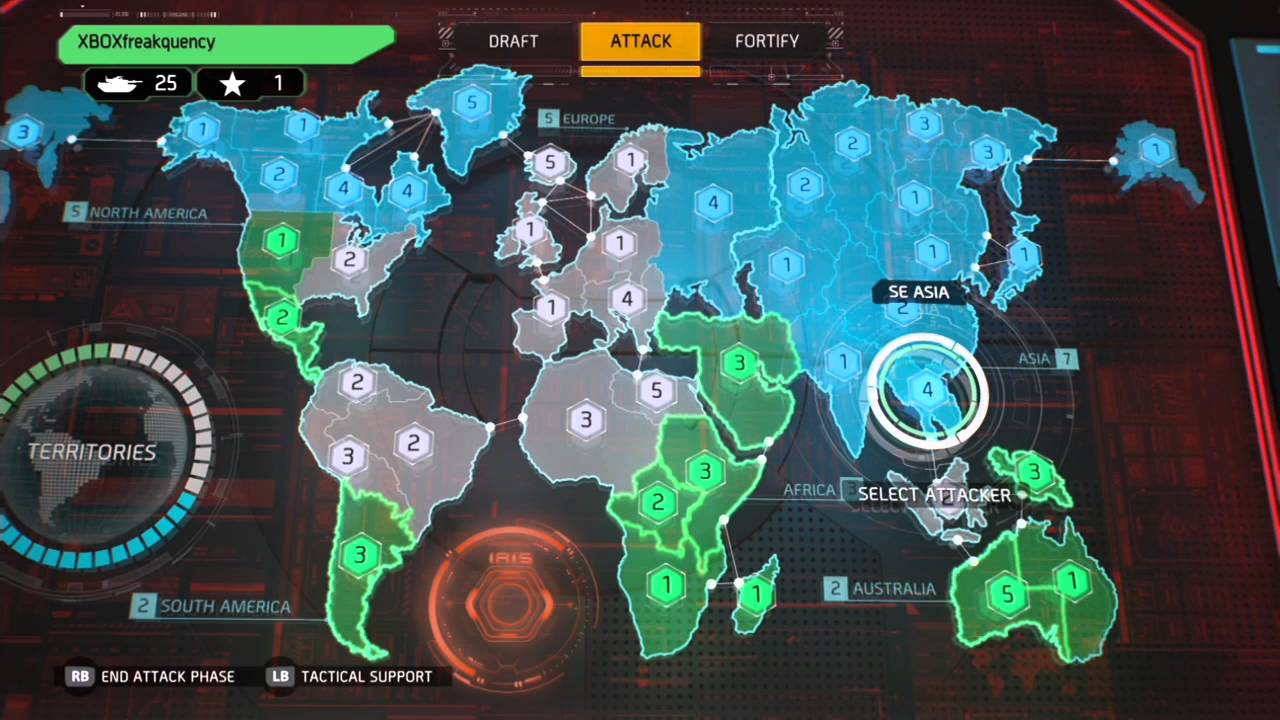 Xbox One Risk Online Challenge 1 HD Commentary PART 2/8 - YouTube