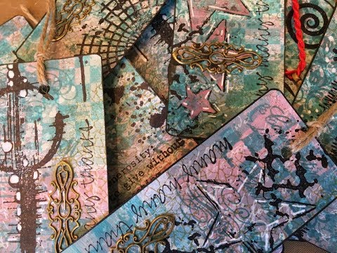 Thank you cards with Unity stamps - YouTube