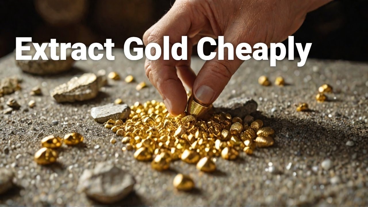 Discover the Secret to Gold Extraction from Quartz on a Budget! - YouTube