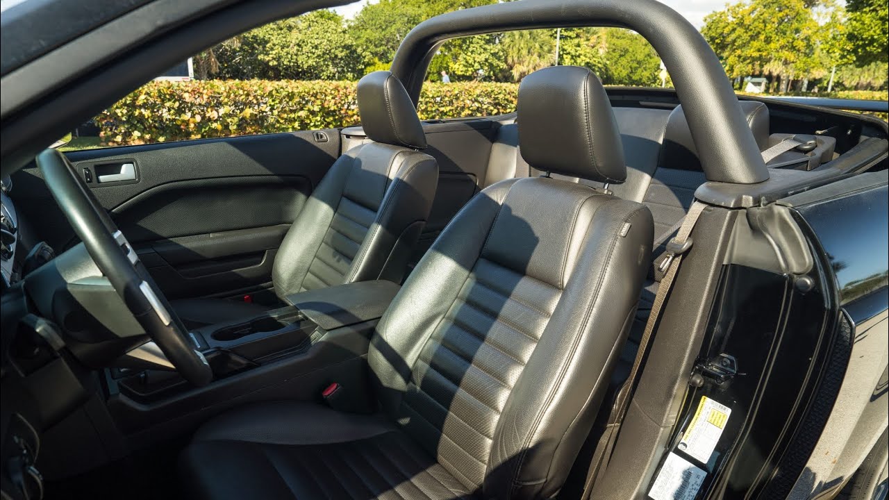Convertible top operation - YouTube