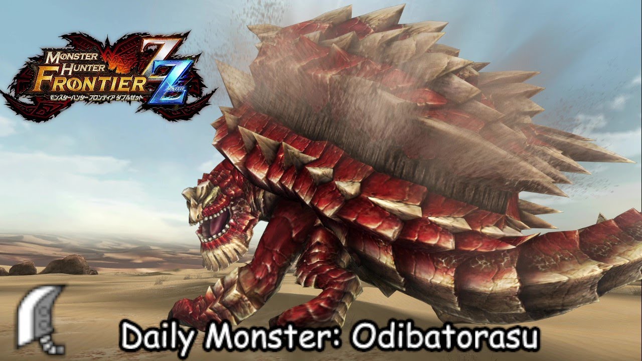 Daily Hunt #34 - Odibatorasu (MHFrontier ZZ) - YouTube