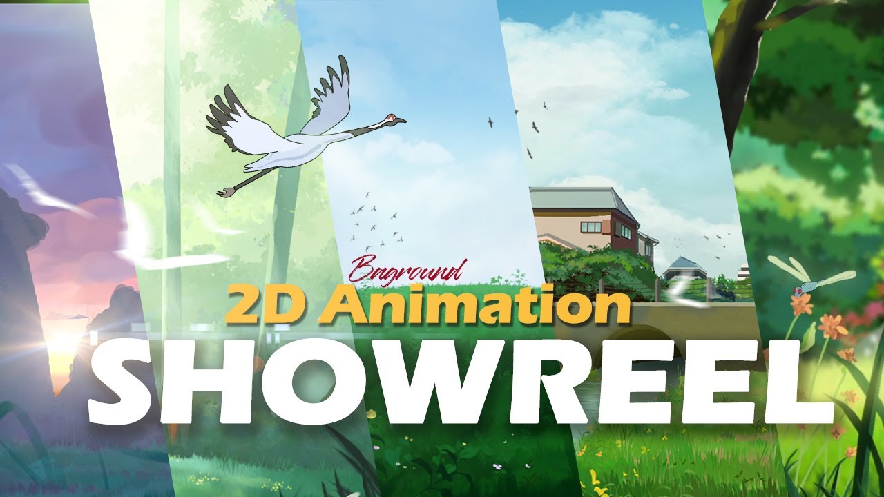 2D Background Animation Showreel | Neet Koladiya #2d #2danimation #art ...