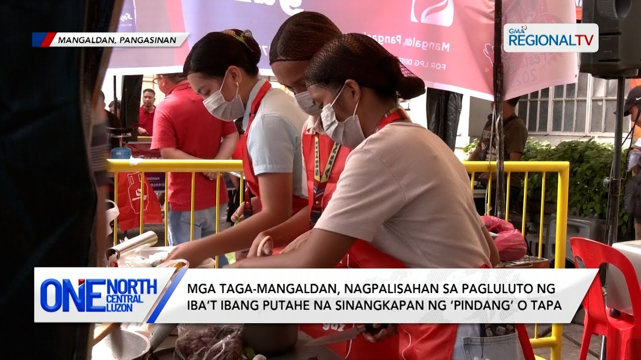 One North Central Luzon: Mga taga-Mangaldan, nagpalisahan sa pagluluto ng ‘pindang’ o tapa - YouTube