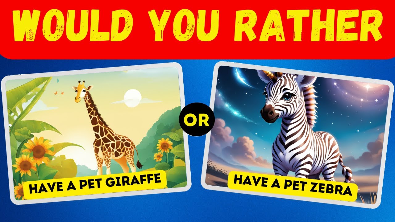 Ultimate Animal Dilemmas! 'Would You Rather' Animal Edition | Hilarious ...