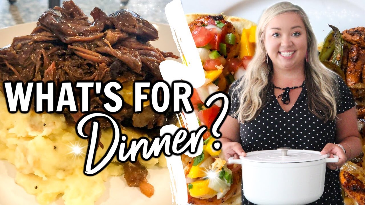 WHAT'S FOR DINNER | EASY WEEKNIGHT MEALS | COOK #WITHME | JESSICA O ...