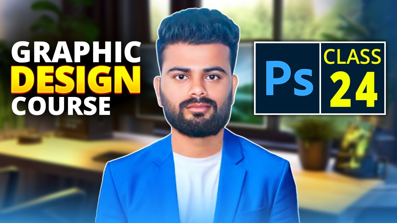 Type tool In Adobe Photoshop - Class 24 - YouTube