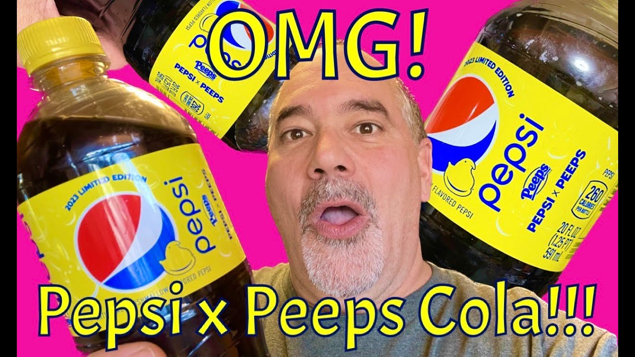 Let's Try The New Pepsi x Peeps Cola! - YouTube