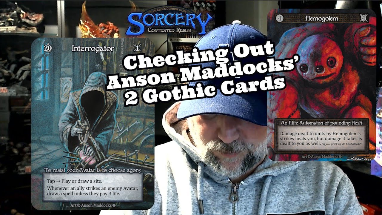 SORCERY SUNDAY | Anson Maddocks Fantastic Gothic Art - YouTube
