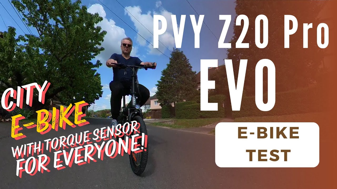 PVY Z20 Pro EVO e bike review and test - YouTube