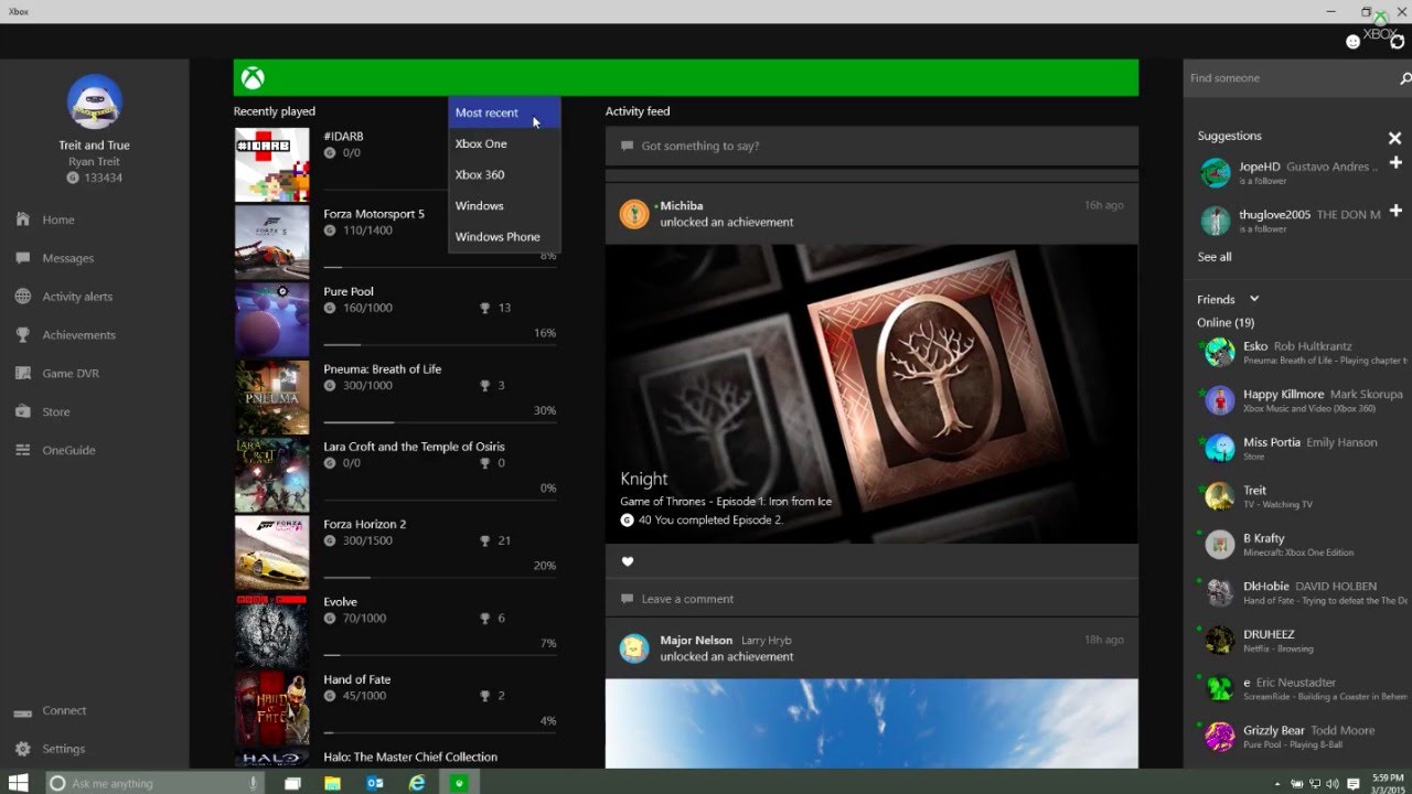 Xbox App on Windows 10 Update Video - YouTube