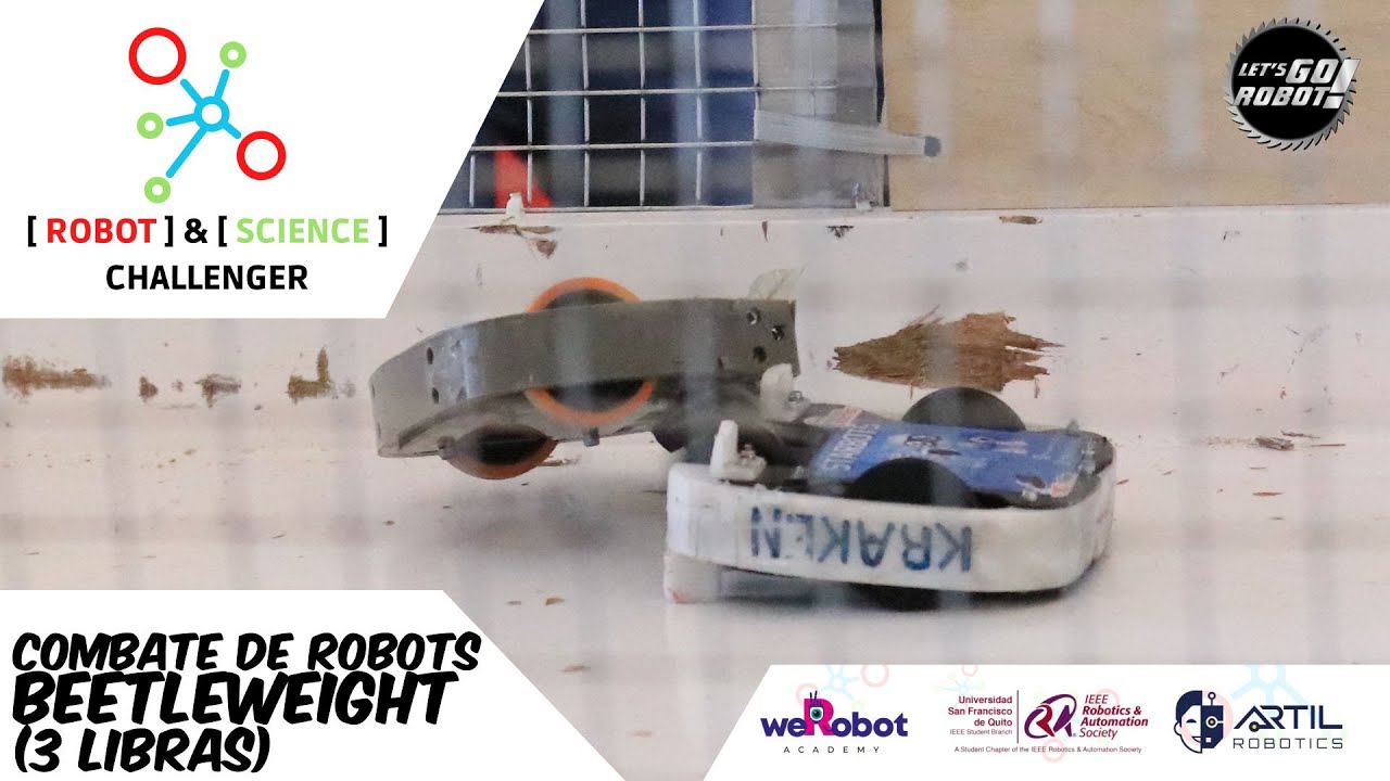 Combate BeetleWeight (3lb) - Robot & Science Challenger (Quito, Ecuador ...