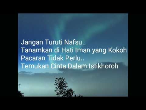 Cinta dalam istikhoroh lirik lagu