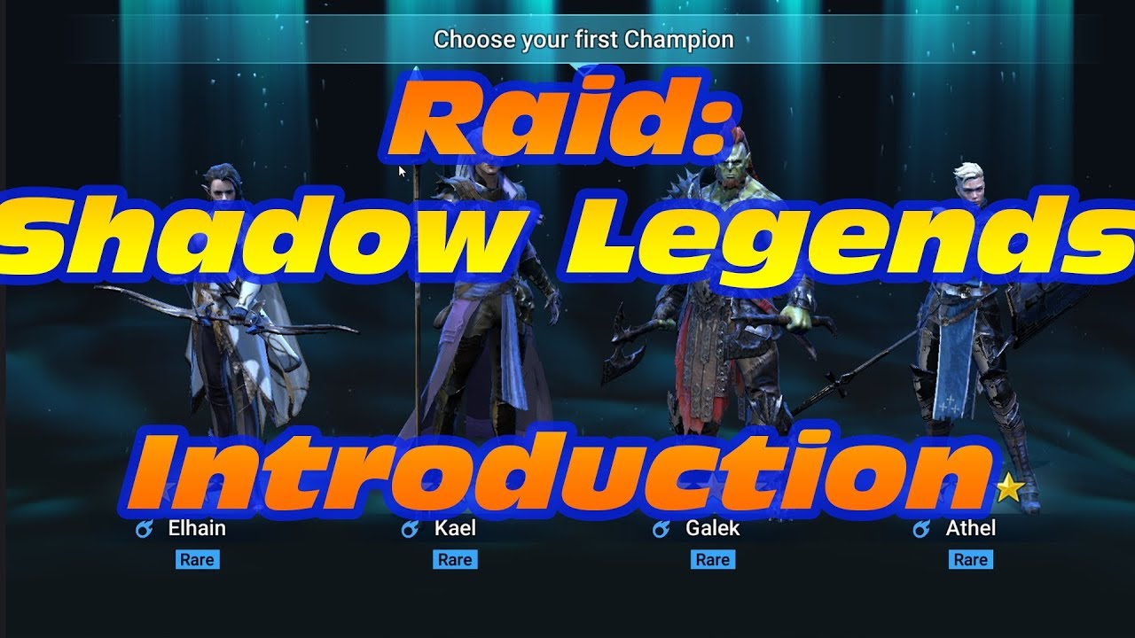 Raid: Shadow Legends Introduction! - YouTube