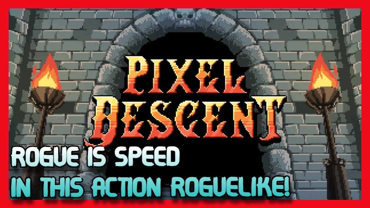 Rogue is POWERFUL in this Action Roguelike! | Pixel Descent - YouTube
