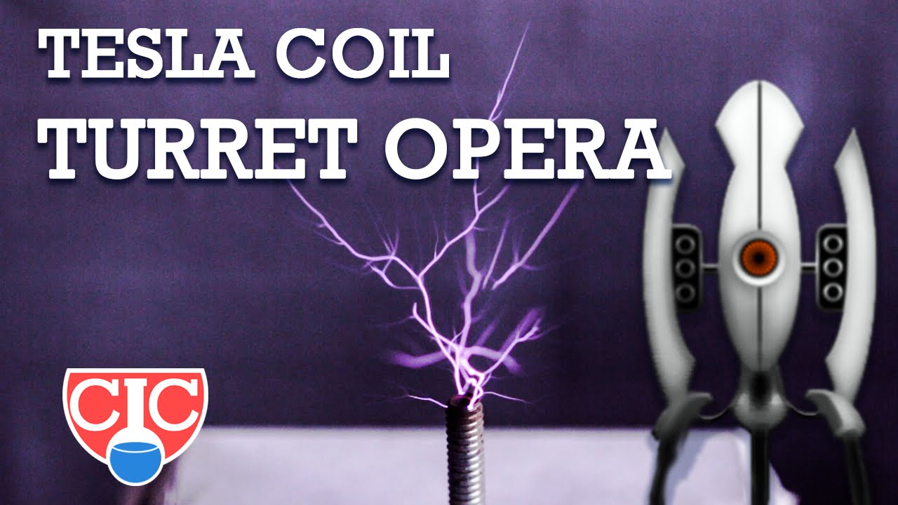 Tesla Turret Opera/Cara Mia (Portal 2) | Bonus Footage @ The Geek Group ...