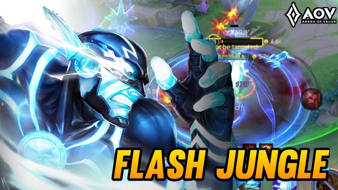 AoV : FLASH GAMEPLAY | JUNGLE FLASH - ARENA OF VALOR - YouTube