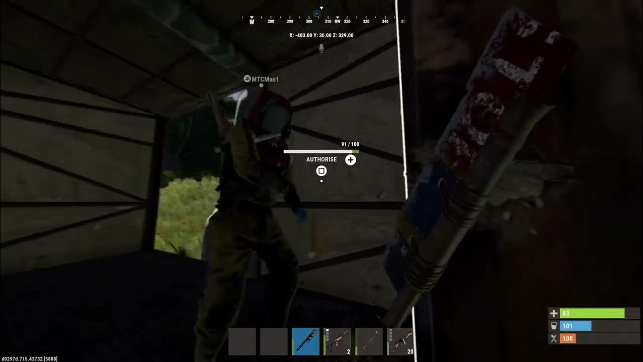 RUST C4 RAID 15 - YouTube