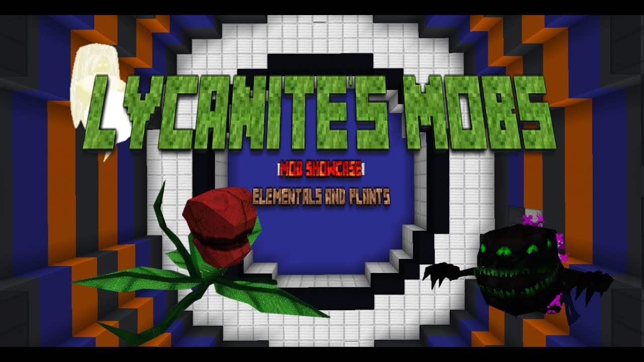 Lycanite's Mobs Mod Showcase Minecraft 1.15.2 (Part 1: Elementals and ...