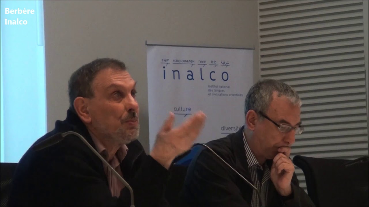 Salem Chaker : "La dialectologie berbère : plus que jamais une urgence ...