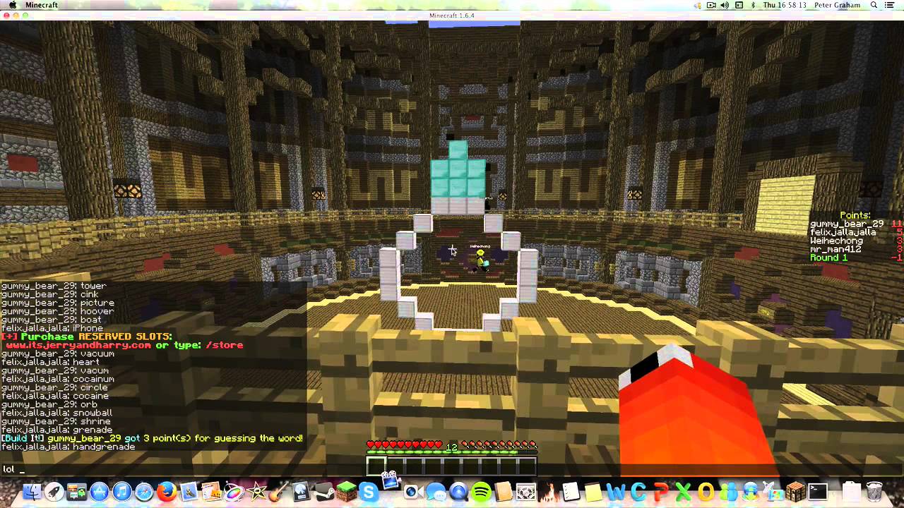 Minecraft Mini-Game: Build It - YouTube