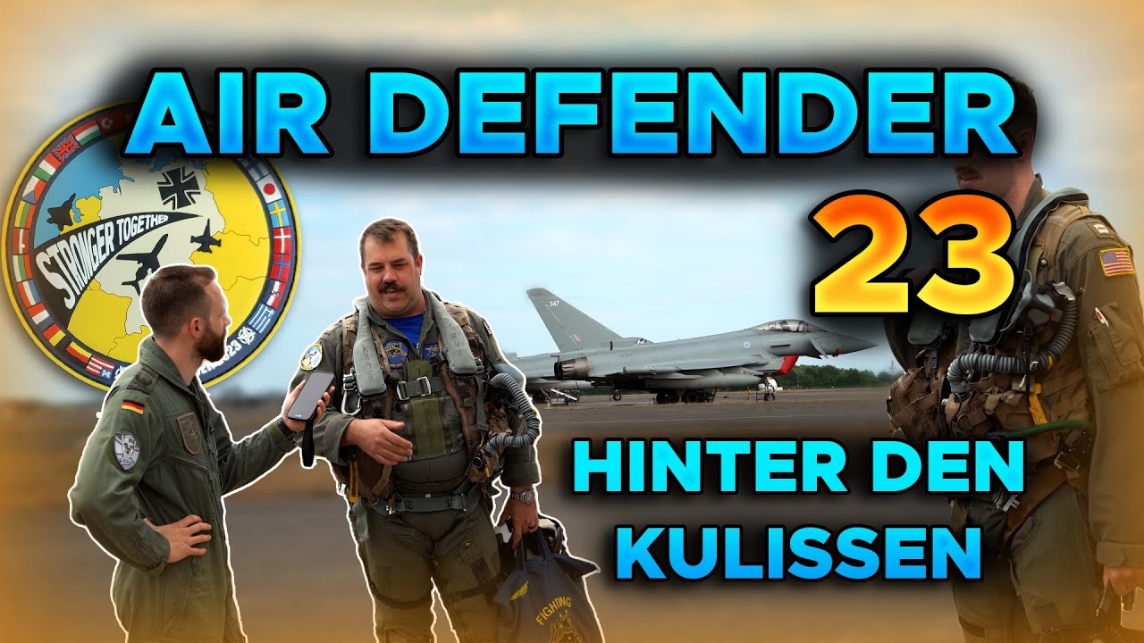 Air Defender 23 - Hinter den Kulissen - YouTube