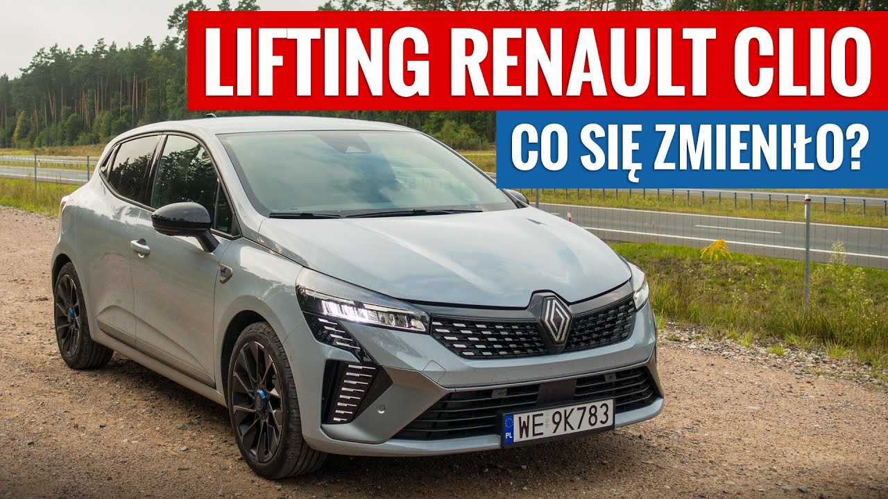 Jakie zmiany wprowadza lifting Renault Clio 2023? - TEST PL - YouTube