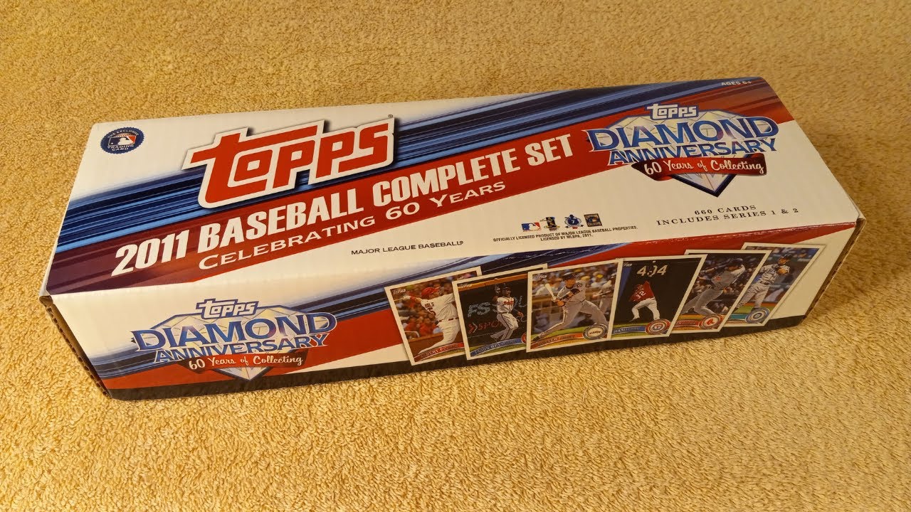 Complete Set of 2011 Topps Diamond Anniversary Baseball Cards ...