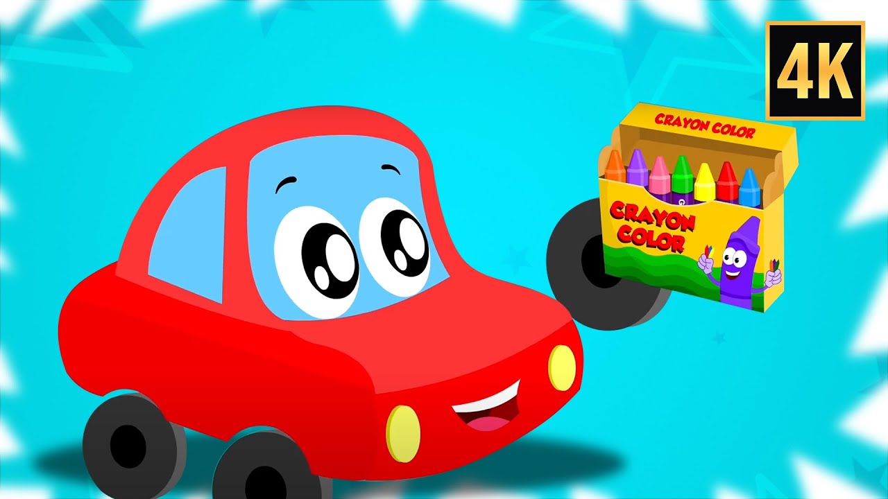 Learn Crayons Colors + More Learning Nursery Rhymes for Kids - YouTube