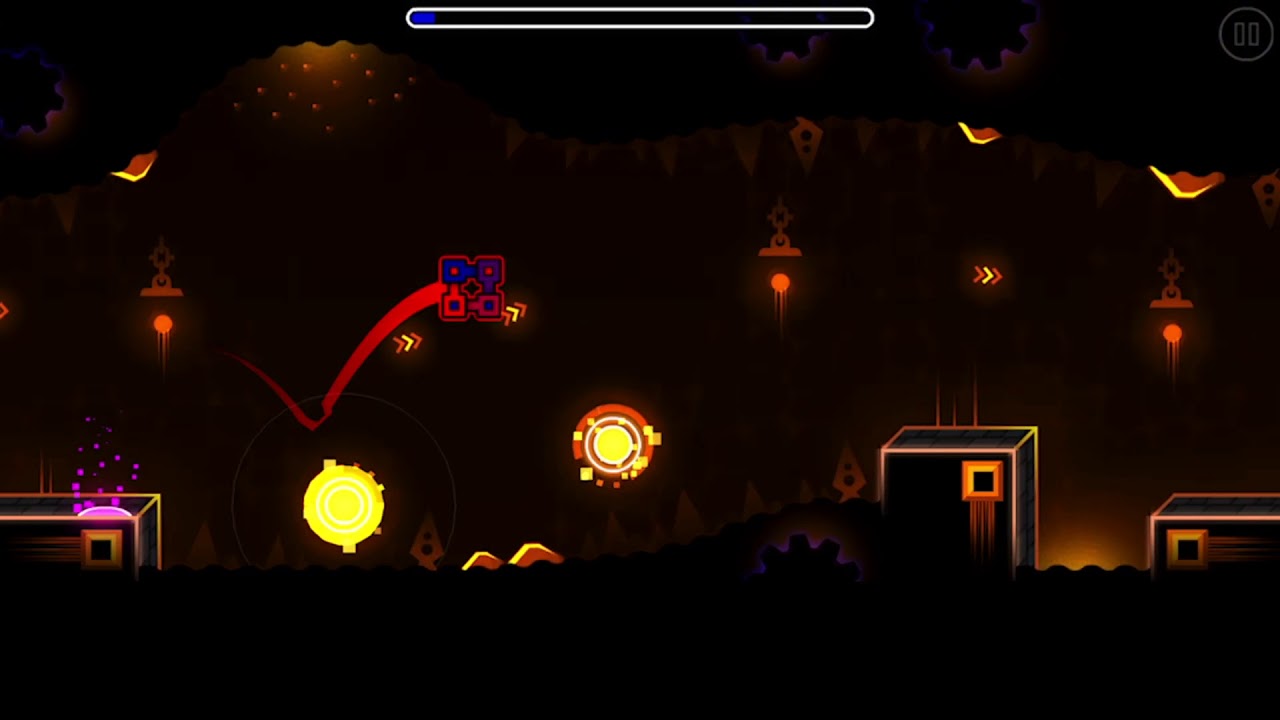 Geometry Dash 2.1 | Fireball by JacobROso - YouTube