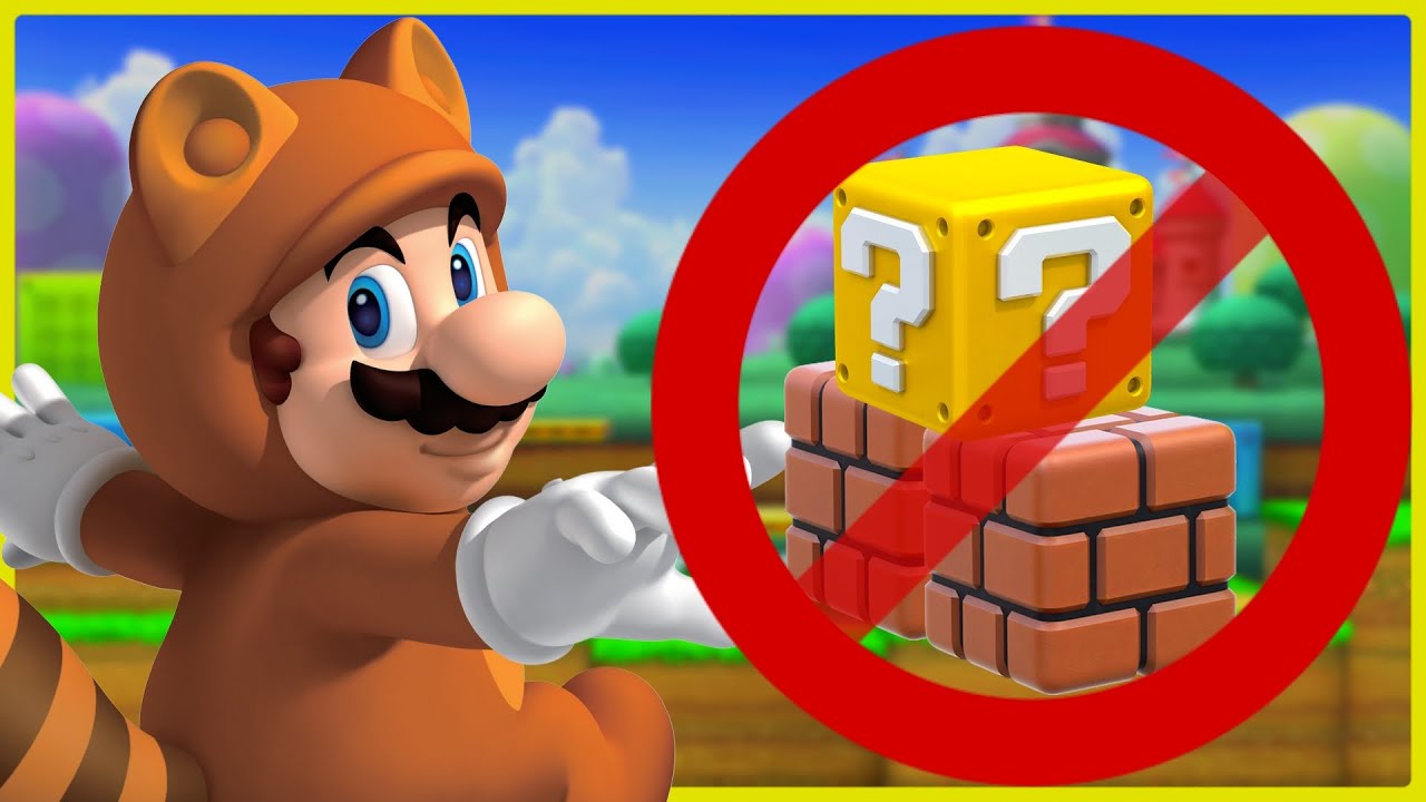 I tried beating Super Mario 3D Land WITHOUT TOUCHING A BLOCK! - YouTube