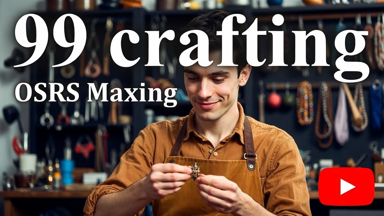 🛠️ 72 → 99 Crafting LIVE! 88k Air Battlestaff Grind – Maxing Series ...