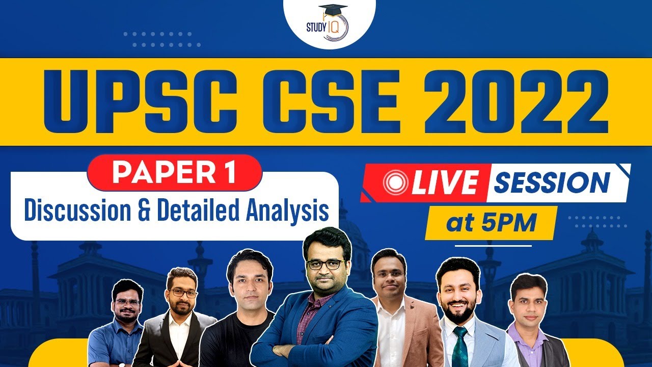 UPSC CSE Prelims 2022 Question Paper 1 | Analysis, Answer Key, Cut Off ...