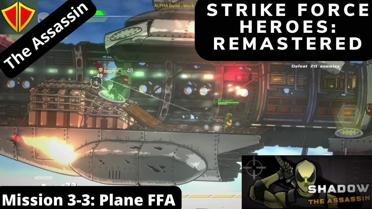 Strike Force Heroes: Remastered (Alpha) - Mission 3-3: Plane FFA ...