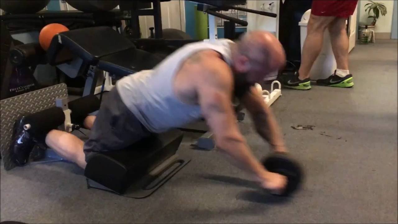 Ab Wheel GHRs (Glute Ham Raises) on the Home GHR - YouTube