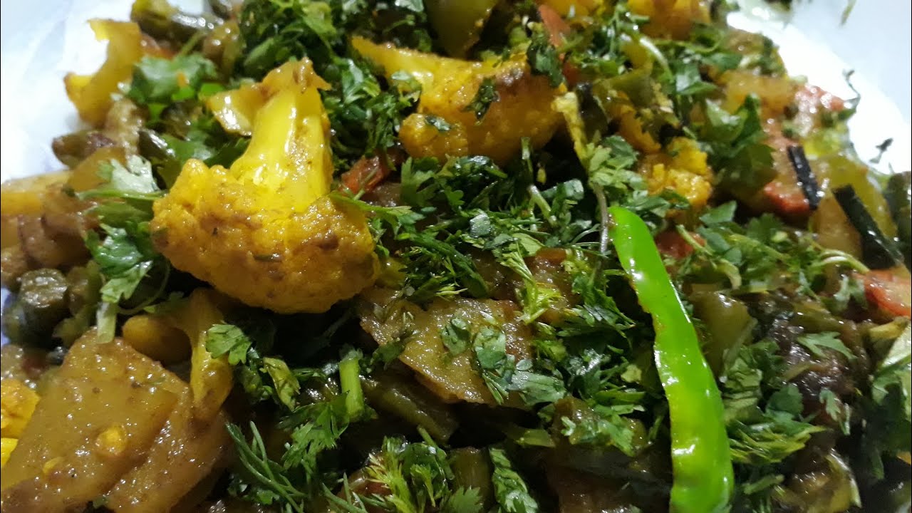Mixed Veggies Recipe - YouTube