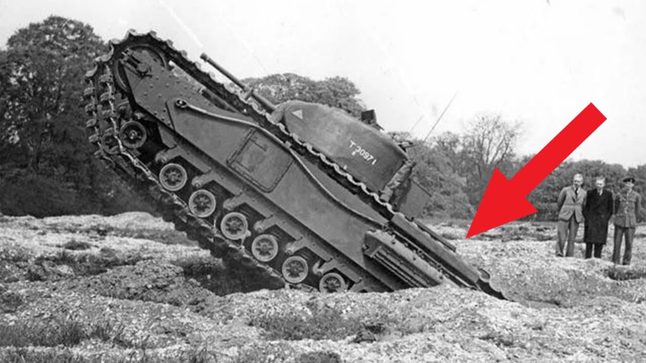 German Commanders Mocked the Churchill Tank — Until It Climbed Cliffs ...