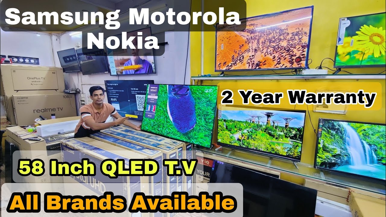 Branded & Non-Branded Led TV Wholesale Market | 58 Inches QLED TV | All ...